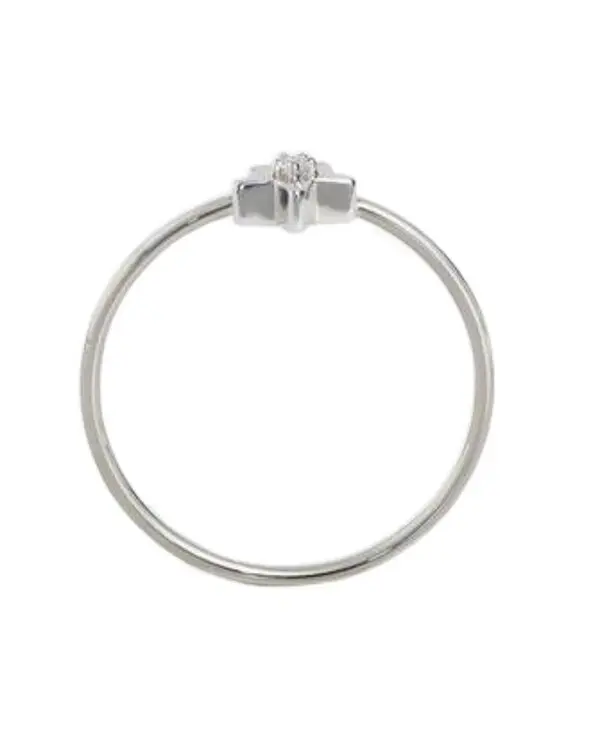 Celine Etoile" Star Motif Diamond Ring In Gold