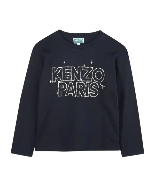 Kenzo Logo-print Long-sleeve Top