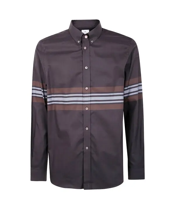 Paul Smith Striped Shirt - Black