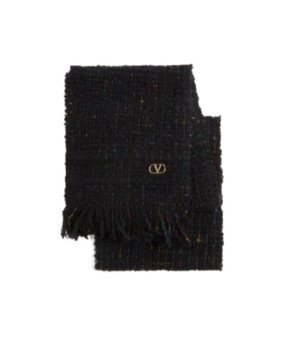 Valentino Garavani Vlogo Signature Wool And Cashmere Scarf