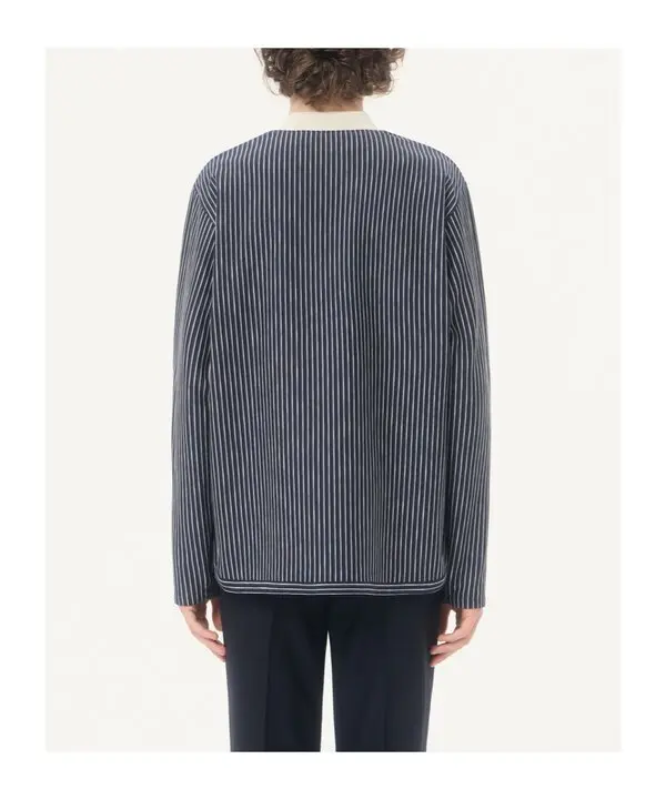Valentino Garavani Viscose Sweatshirt With Striped Vlogo