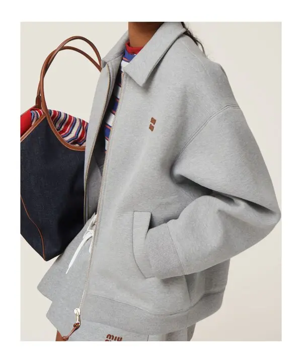 Miu Miu Jersey Blouson Jacket