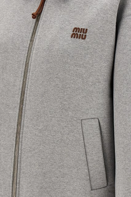 Miu Miu Jersey Blouson Jacket