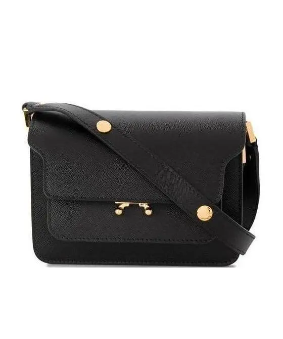 Marni Trunk Mini Crossbody Bag - Black