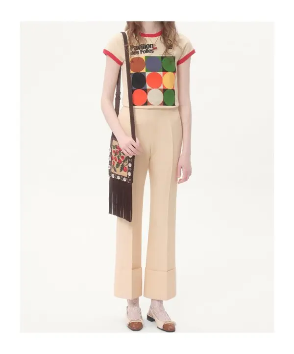 Valentino Garavani Pavillon Des Folies" Printed Cotton Jersey T-shirt