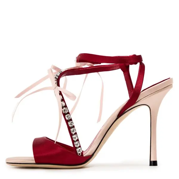 JIMMY CHOO Lula High-heeled Sandals - Pink