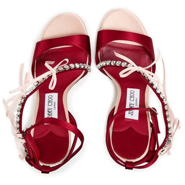 JIMMY CHOO Lula High-heeled Sandals - Pink