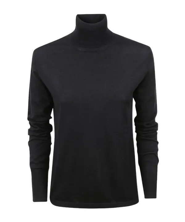 Aspesi Turtleneck Sweater - Black