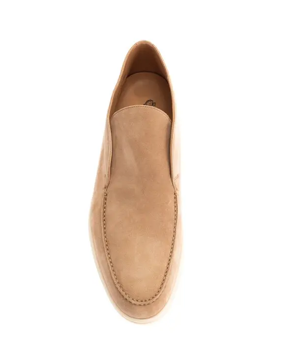 Loro Piana Round-head Flat Ankle Boots