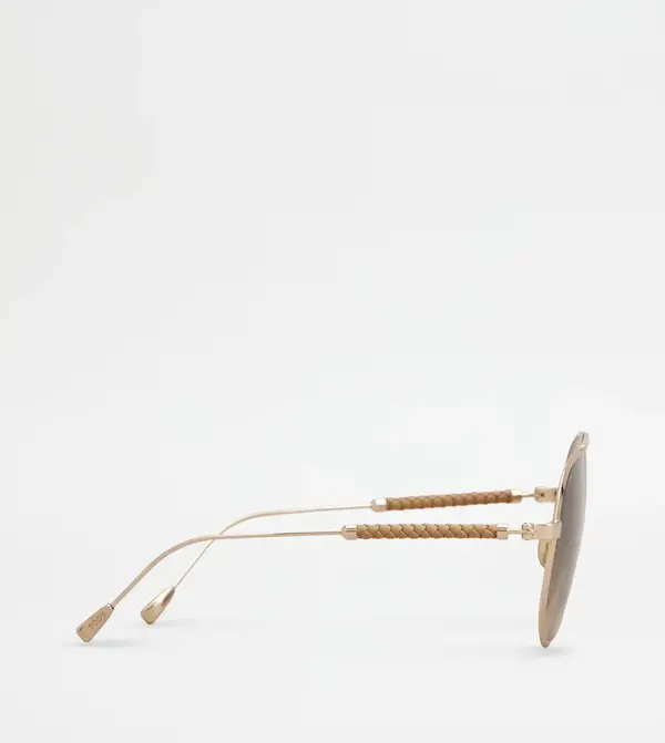 TOD'S Aviator Full Rim Sunglasses