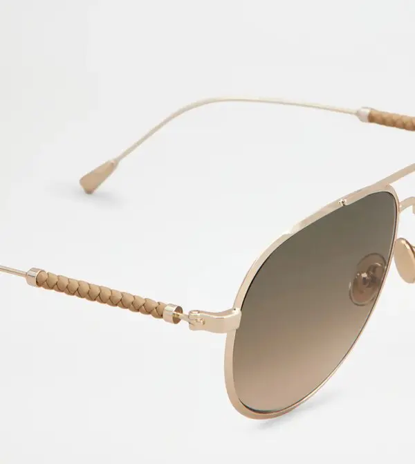 TOD'S Aviator Full Rim Sunglasses
