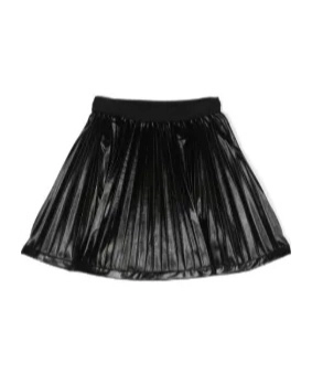 TWINSET Logo Plaque Pleated Skirt