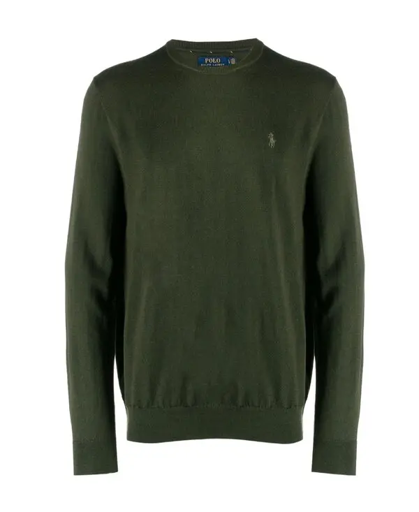 Ralph Lauren Embroidered-logo Wool Jumper