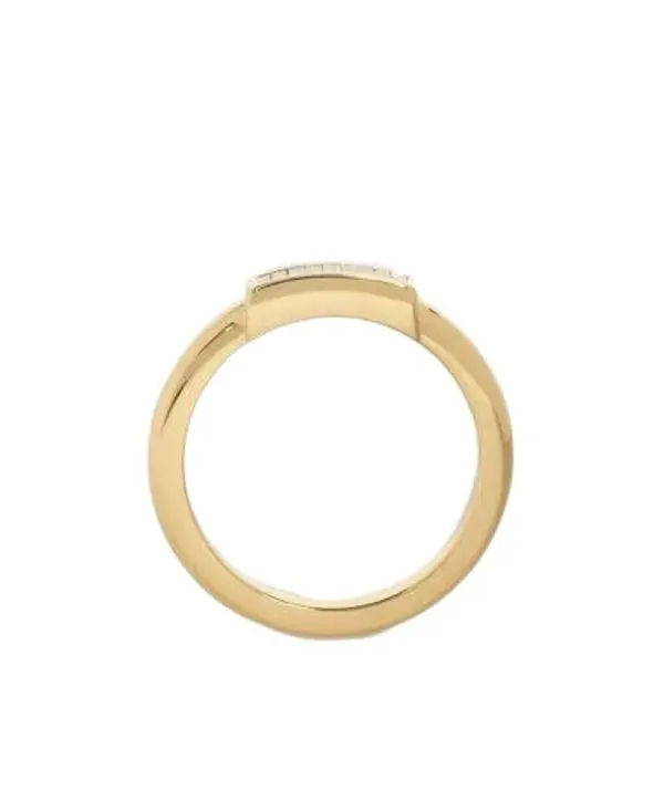 Celine Systeme Ring In Gold And Diamonds