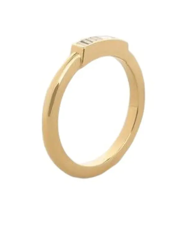 Celine Systeme Ring In Gold And Diamonds