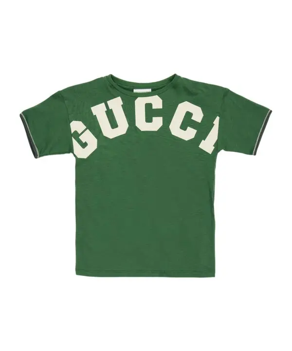 Gucci Logo Crew Neck T-shirt