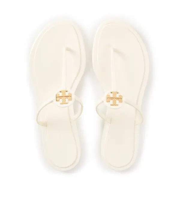 Tory Burch Logo Flip Flops