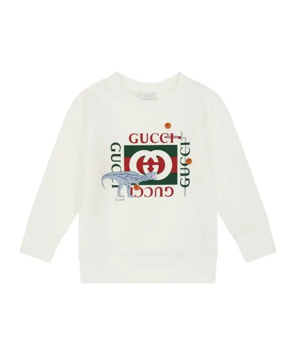 Gucci Logo Crew Neck Sweatshirt