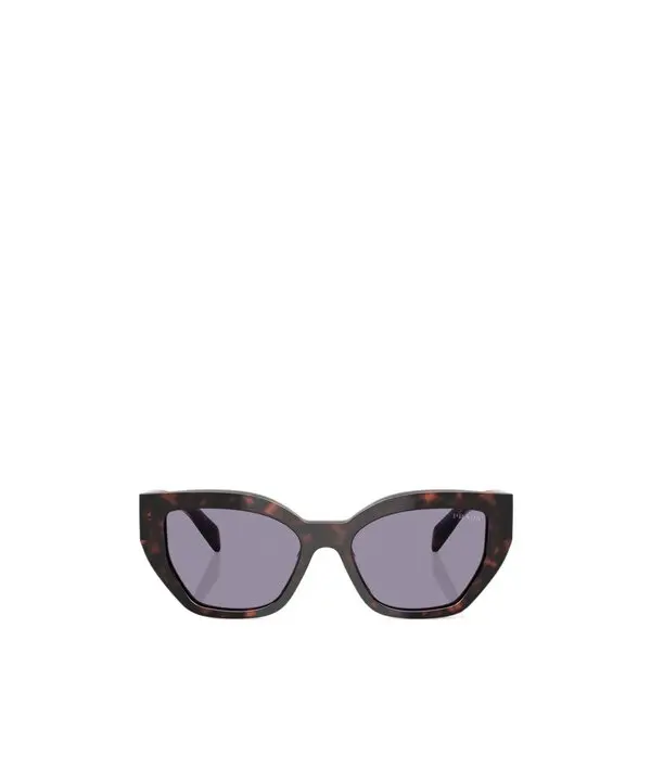 Prada Butterfly Frame Sunglasses With Tinted Lenses