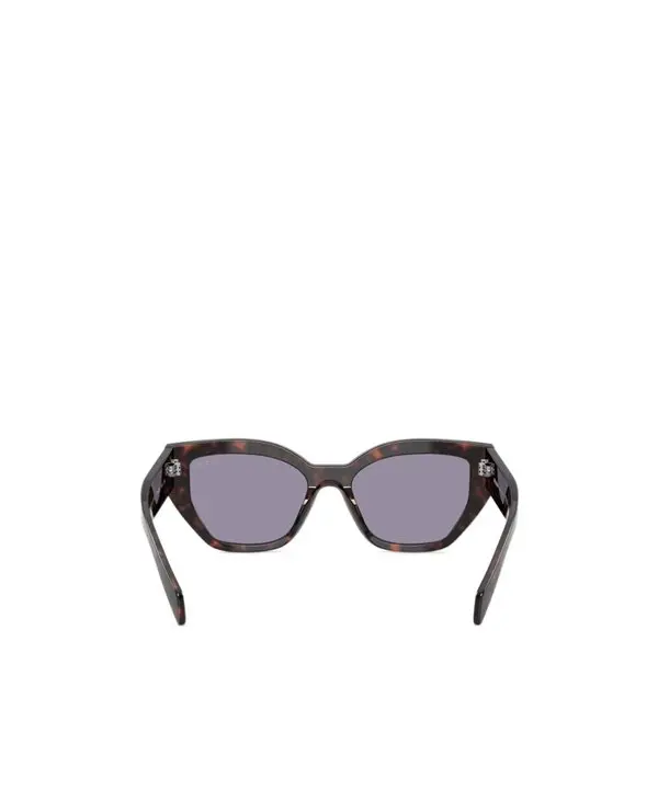 Prada Butterfly Frame Sunglasses With Tinted Lenses