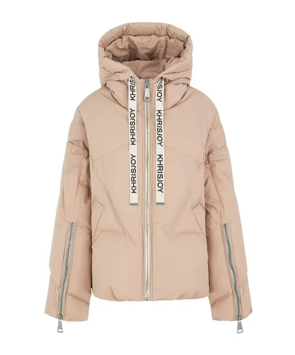 Khrisjoy Iconic Milano Hooded Zip-up Padded Jacket