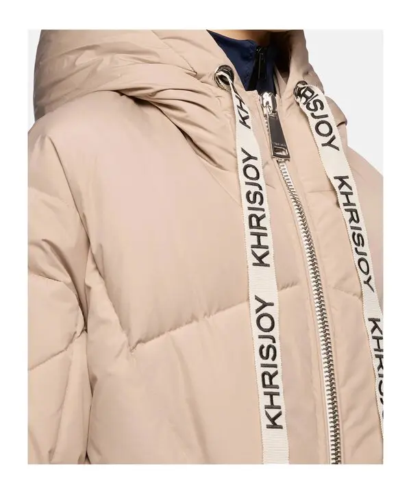 Khrisjoy Iconic Milano Hooded Zip-up Padded Jacket