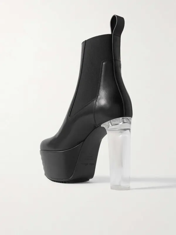 Rick Owens 135mm Minimal Grill Beatle 65 Boots