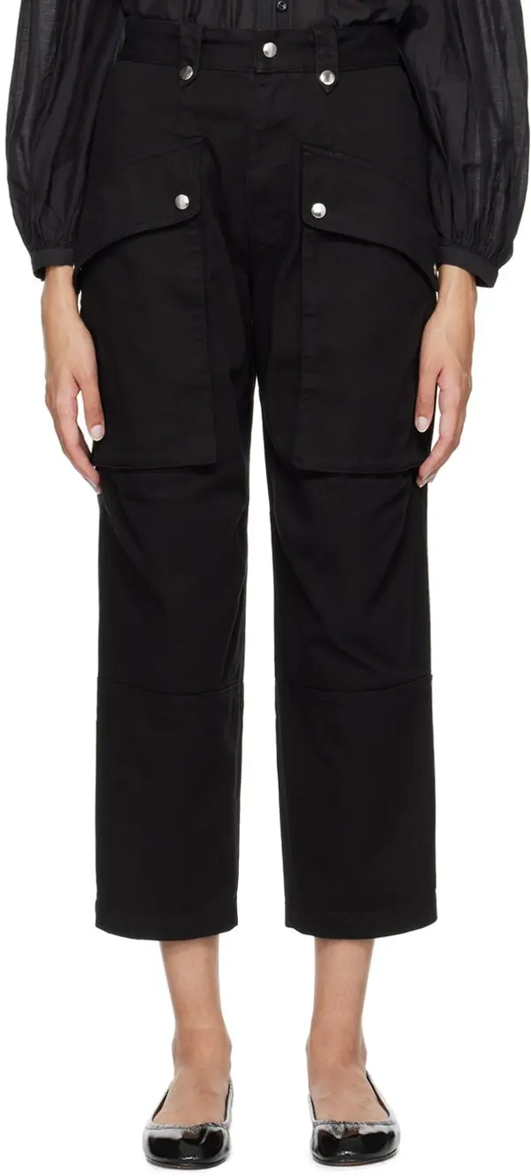 Isabel Marant Étoile Cotton Blend Trousers