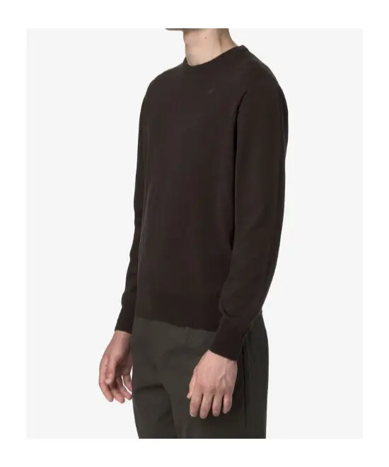 K-WAY Sebastien Crewneck Pullover - Black Coffee