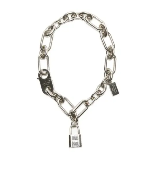 Acne Studios Padlock Chain Bracelet