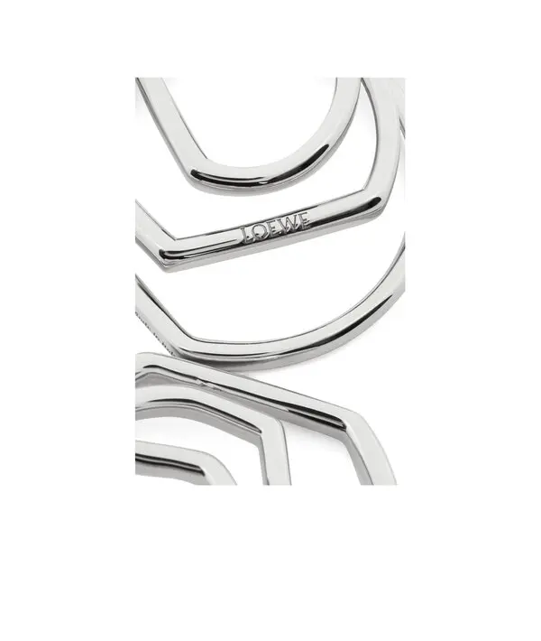 Loewe Stacked Hoop Earrings