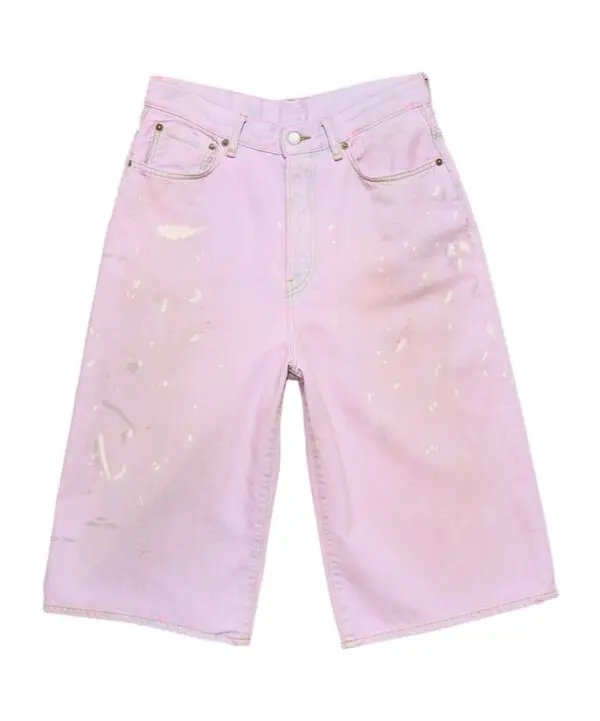 Acne Studios Distressed Denim Shorts