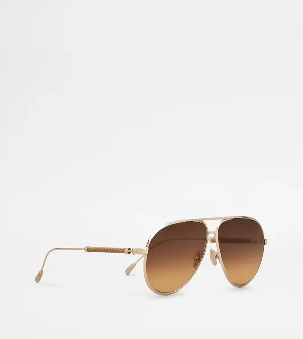 TOD'S Aviator Full Rim Sunglasses
