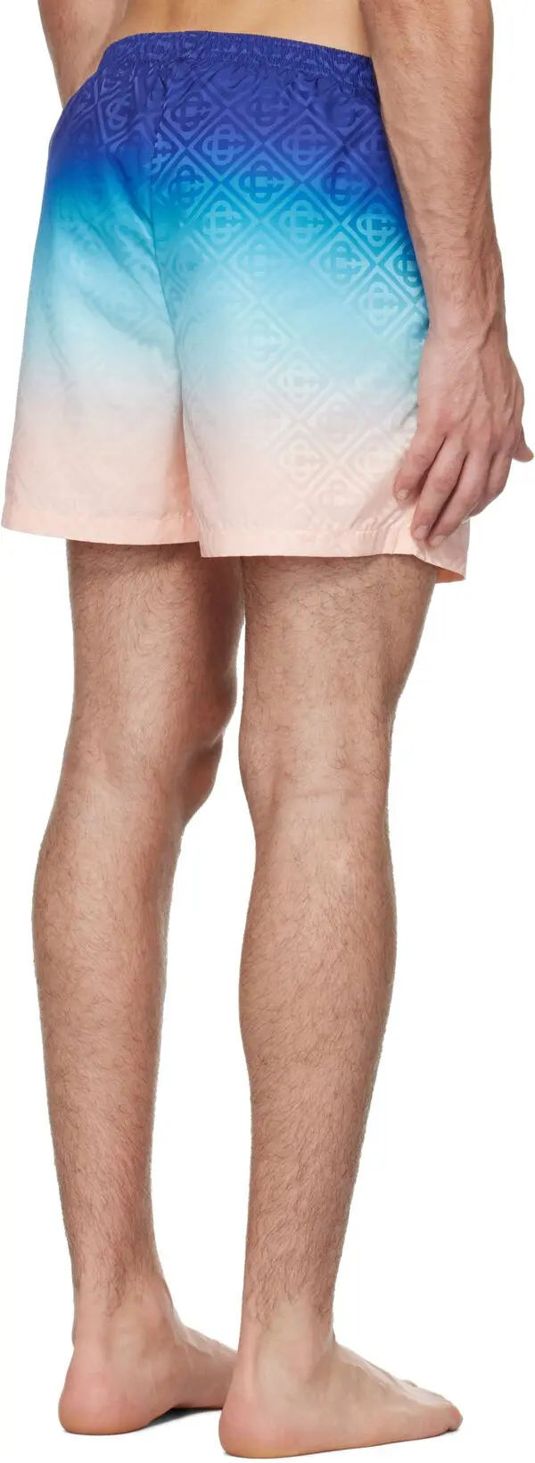 Casablanca Jacquard Gradient Swim Shorts