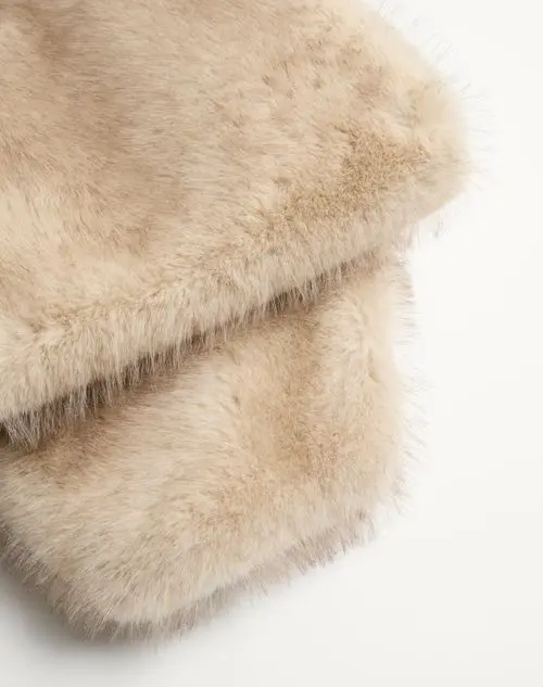 Valentino Garavani Faux Fur Scarf