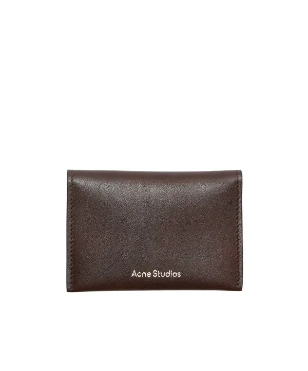 Acne Studios Logo Lettering Folded Wallet