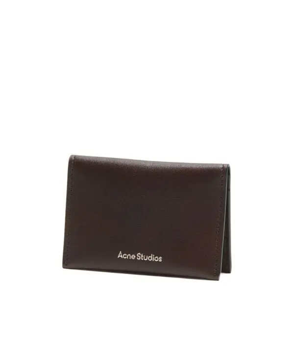 Acne Studios Logo Lettering Folded Wallet