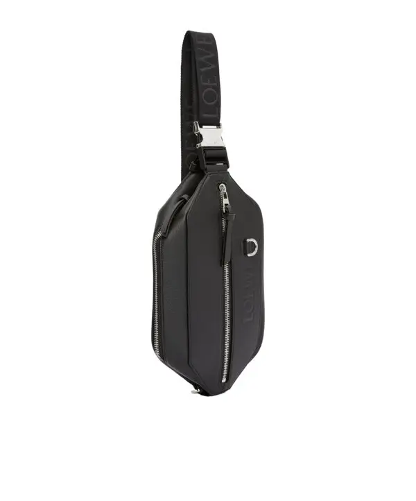 Loewe Convertible Chest Bag - Black
