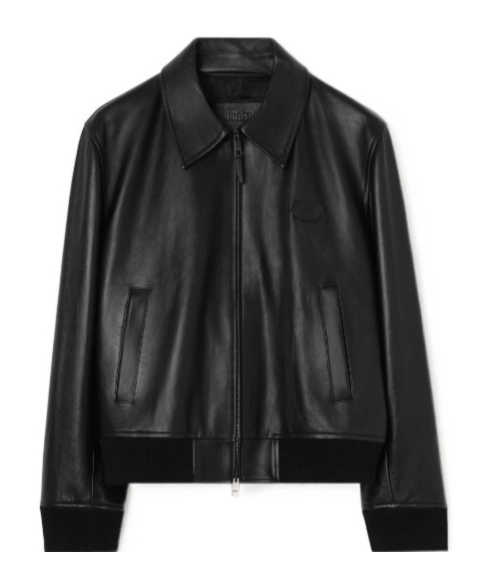 Burberry Leather Harrington Jacket