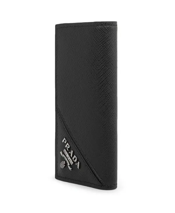 Prada Saffiano Leather Keychain