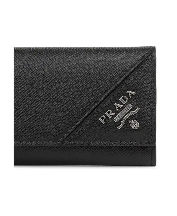 Prada Saffiano Leather Keychain