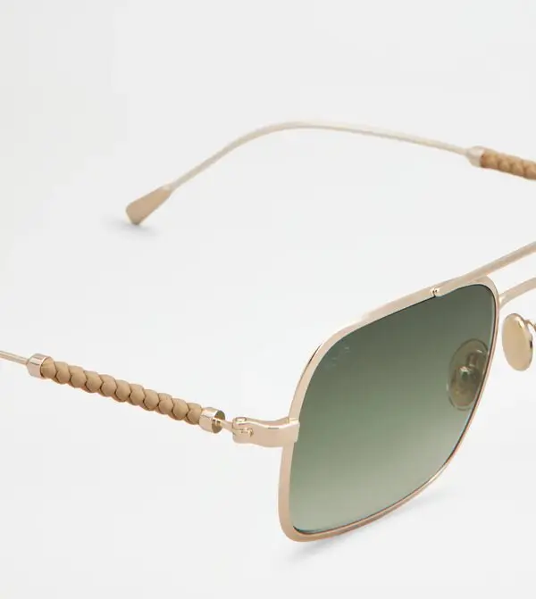 TOD'S Full Rim Sunglasses - Green