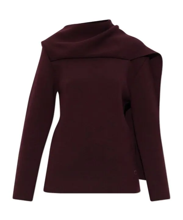COURREGES Scarf Merino-wool Sweater
