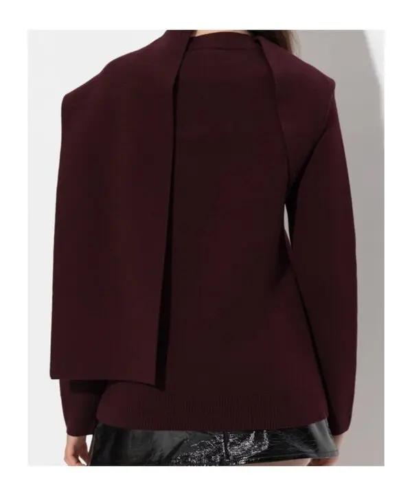 COURREGES Scarf Merino-wool Sweater
