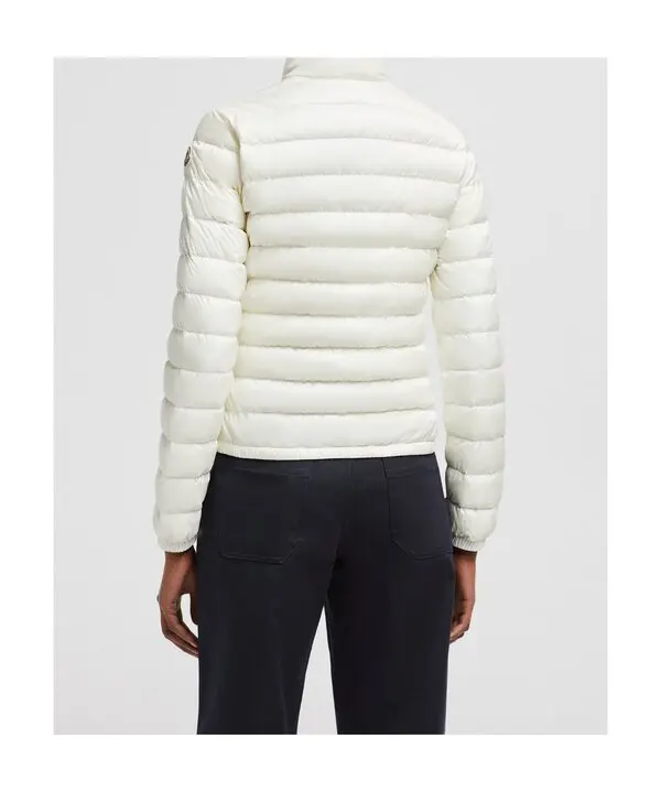Moncler Zipped Puffer Jacket With Stand Collar And Pocket Detail