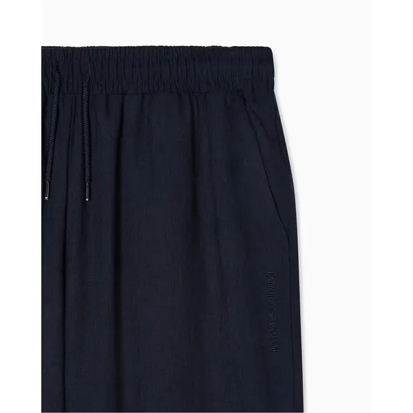 Emporio Armani Straight Beach Casual Pants