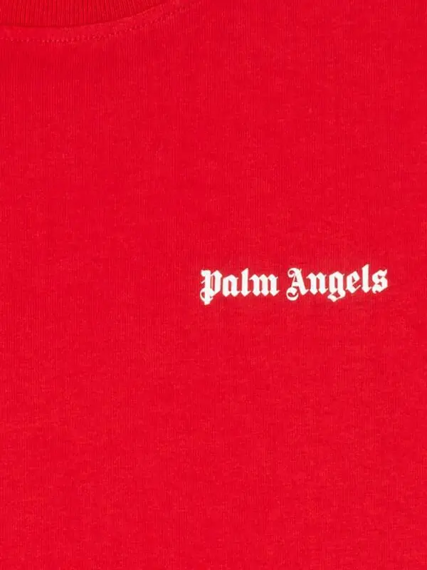 Palm Angels Logo-print Cotton T-shirt