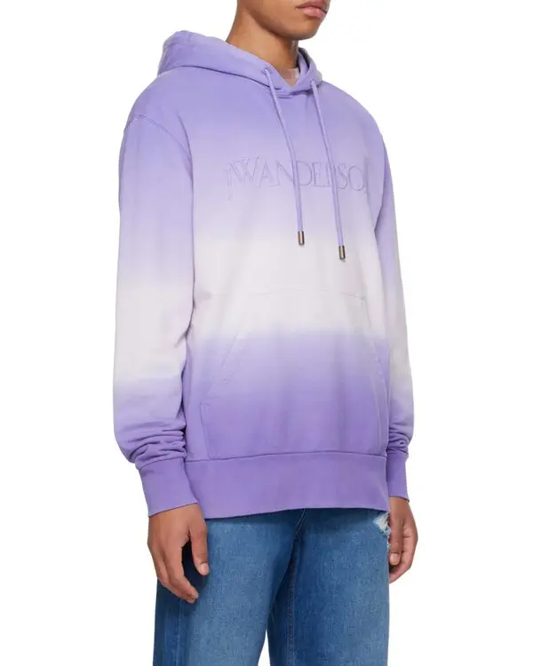 J.W.ANDERSON Jw Anderson Logo Embroidered Drawstring Hoodie