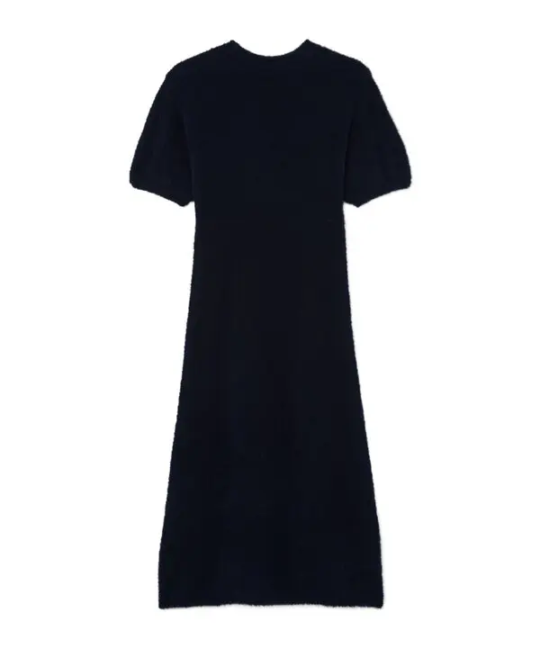 Loro Piana Bubble Sleeve Knitted Dress