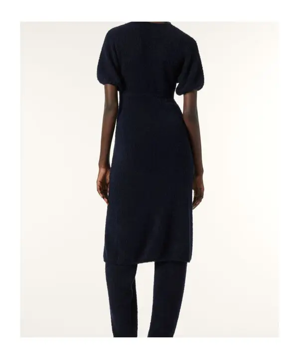 Loro Piana Bubble Sleeve Knitted Dress